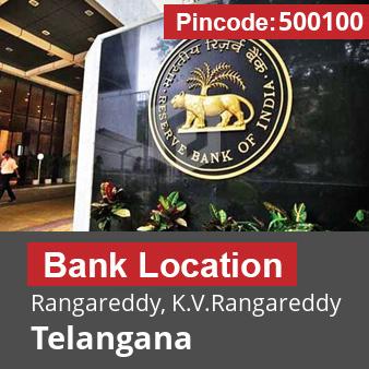 Pincode 500100: Rangareddy, K.V.Rangareddy, Telangana
