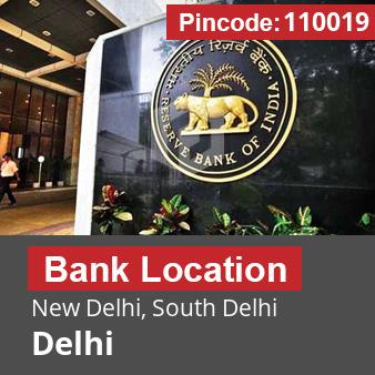 Pincode 110019: New Delhi, South Delhi, Delhi