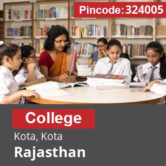 Pincode 324005: Kota, Kota, Rajasthan
