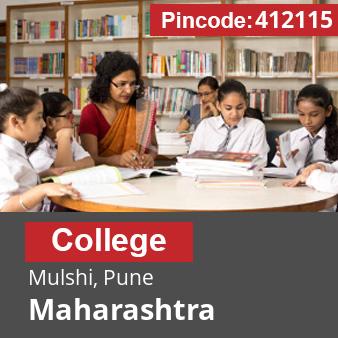 Pincode 412115: Mulshi, Pune, Maharashtra