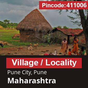 Pincode 411006: Pune City, Pune, Maharashtra